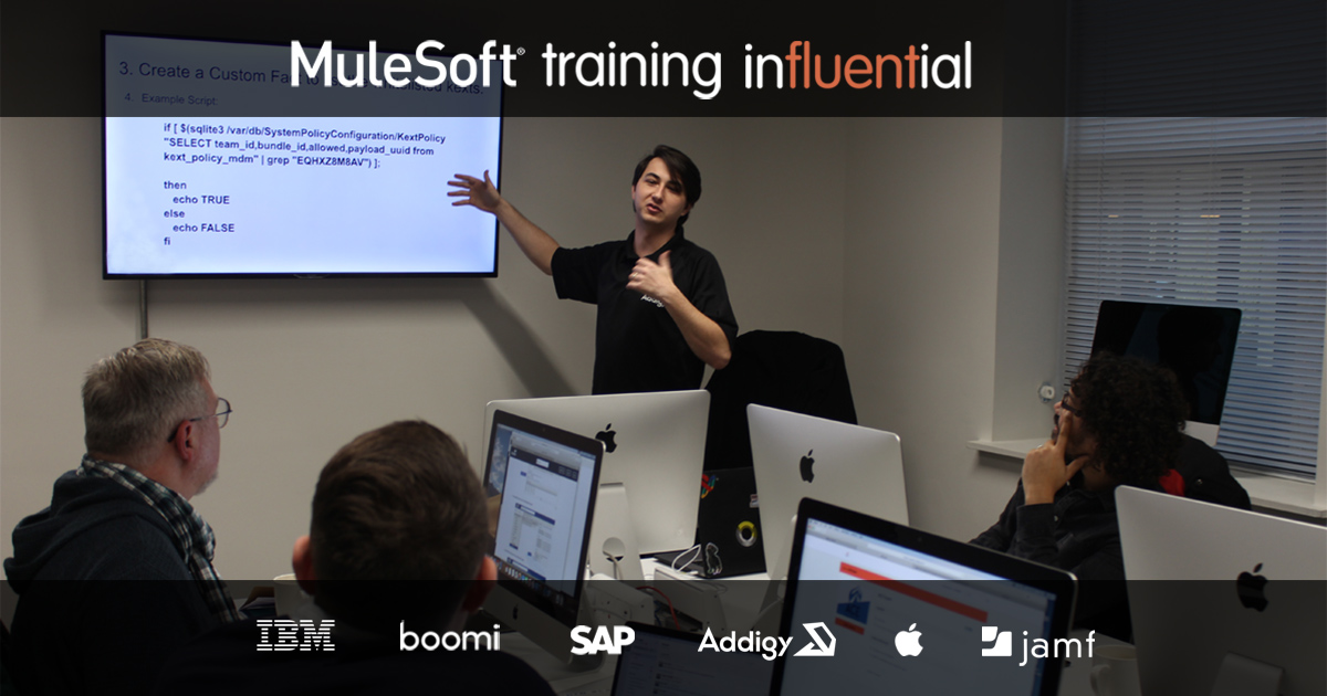 MuleSoft courses & certifications | Influential Training